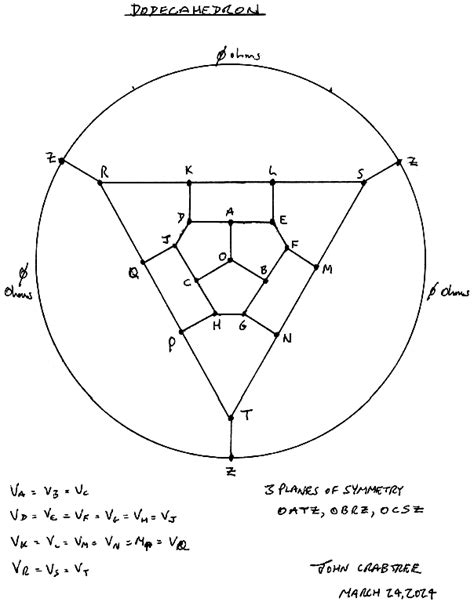 More On Resistor Cube Equivalent Resistance Kirts Cogitations™ 361