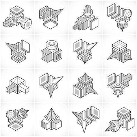 Premium Vector Vector Abstract Shapes Collection