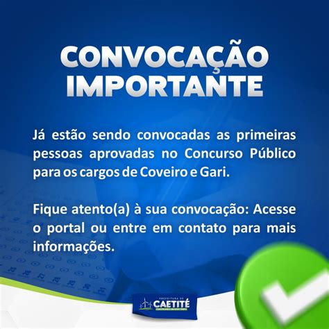 Prefeitura De Caetité Convoca Aprovados Prefeitura Municipal De Caetité
