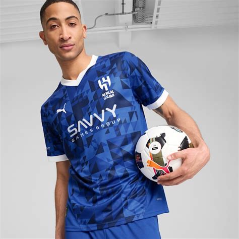 Al Hilal Sfc 2425 Home Replica Jersey Men Team Jerseys Puma