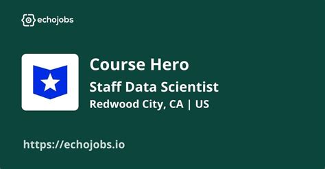 Course Hero Is Hiring Staff Data Scientist Seo Usd 165k 269k Redwood City Ca Us Vancouver