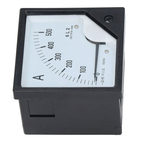 Pointer Ac Ammeter 0 500a High Accuracy Current Testing Analog Meter Battery Monitoring For