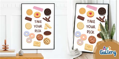 Take Your Pick Biscuits Poster