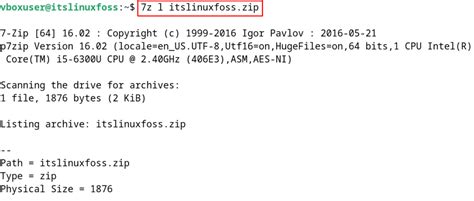 How To Unzip A File In Linux Unzip Syntax 7 Unzip Commands Its