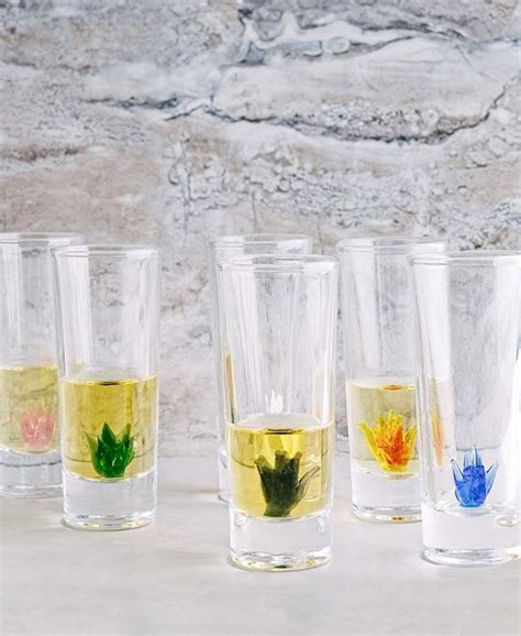The Wine Savant Tequila Decanter And Shot Glasses 7 Piece Set Macys