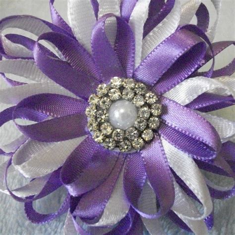 Flor De Cetim Strass Unid Elo Produtos Especiais