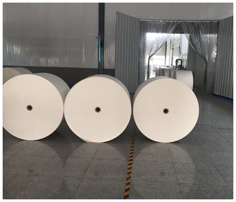 Food Grade Pe Coated Paper Cup Roll Raw Material Pe Coated Paper And