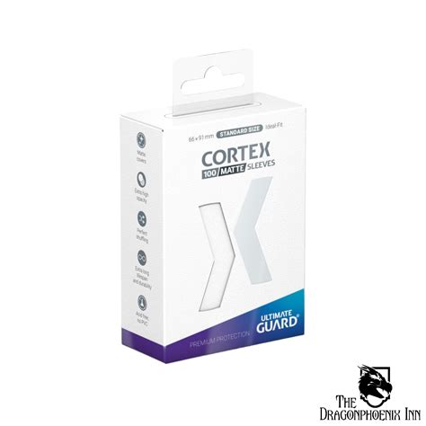 Ultimate Guard Cortex Sleeves Standard Size Matte White 100