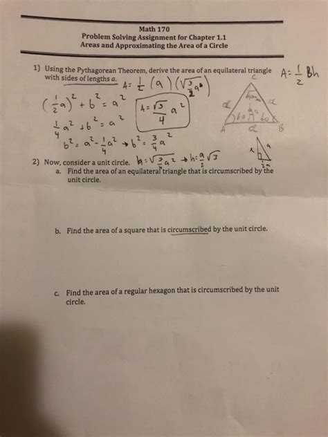 solved math 170 problem solving assignment for chapter 1 1