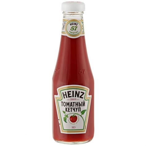 Кетчуп Heinz Томатный 342 г купить по низкой цене 247.80р. с доставкой ...