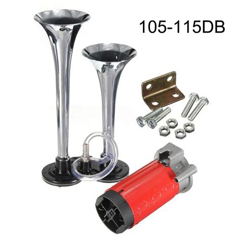 12V Plating No Metal Rust 150DB Motorcycle Horn Car Horn Air Horn