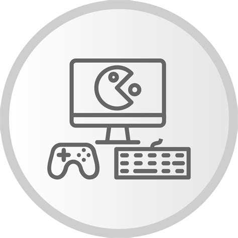 Gaming Setup Vector Icon 15796462 Vector Art At Vecteezy