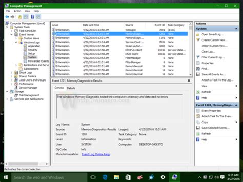 How To Diagnose Memory Using Memory Diagnostics Tool In Windows