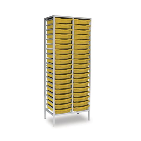 Static Double Column 38 Tray Storage Unit Tray Storage