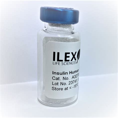 Recombinant Human Insulin Protein Ilex Life Sciences