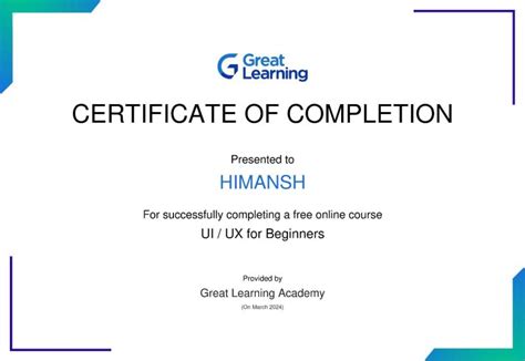 Himansh On Linkedin Uiux Certification Design Userexperience