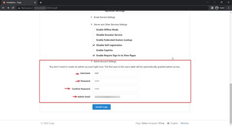 Crowncloud Wiki How To Install Gogs Git On Almalinux 9