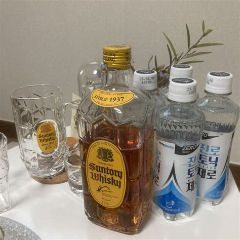 산토리 하이볼 만드는법 도수 비율 하이볼 잔에 만들기 네이버 블로그