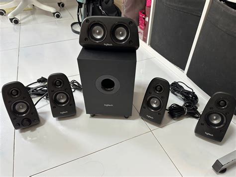 Logitech Surround Sound Z Opened Once Audio Soundbars Speakers Amplifiers On Carousell