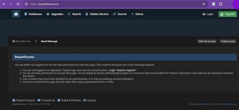 Breach Forums Return To Clearnet And Dark Web Despite Fbi Seizure Hackread Cybersecurity