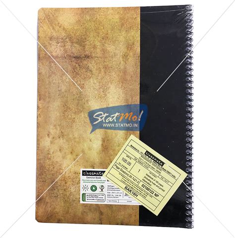 Classmate Pulse Spiral Notebook 180 Pages Unruled The