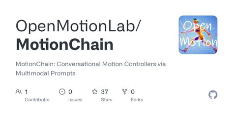 Issues OpenMotionLab MotionChain GitHub