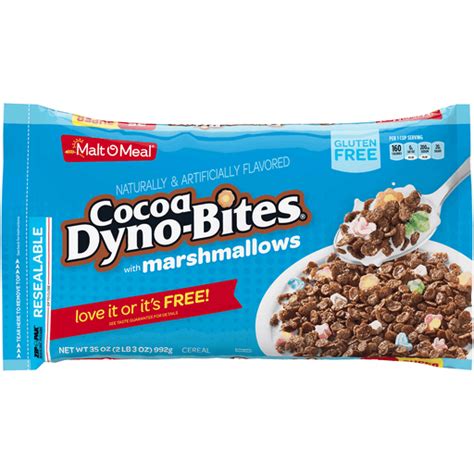 Malt O Meal Cocoa Dyno Bites® With Marshmallows Breakfast Cereal Gluten Free Super Size Bulk