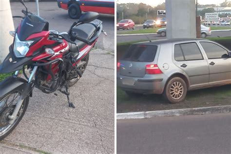 Bei Plantão Motociclista Fica Ferido Após Colisão Com Carro Na