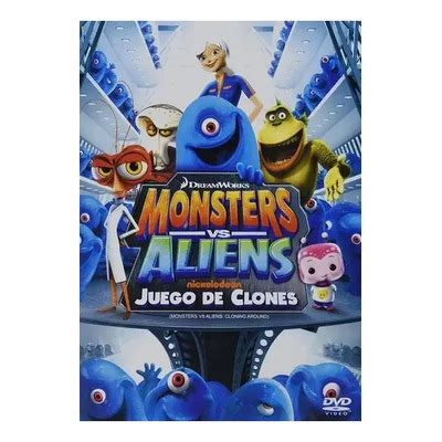 Monsters Vs Aliens Dvd Cover Art