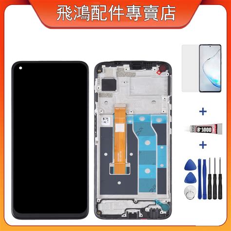適用於 Oppo Realme 6 6s Rxm2001 Rmx2002 全新帶框螢幕總成 屏幕面板 Lcd 更換 蝦皮購物