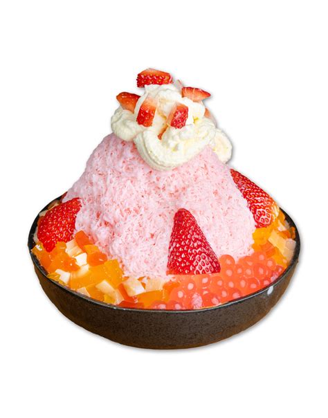 Litchi Bingsu Dessert