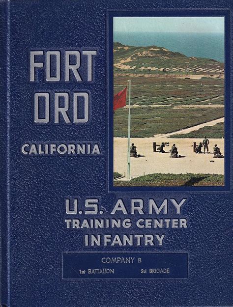 Fort Ord California Us Army Training Center Infantry Company B 1st