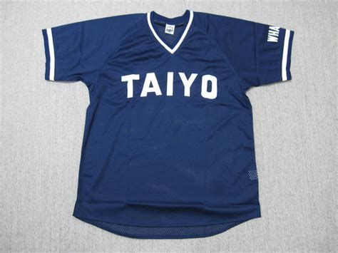 Yahooオークション 【球春到来】一球製 大洋ホエールズ 復刻 ユニフ