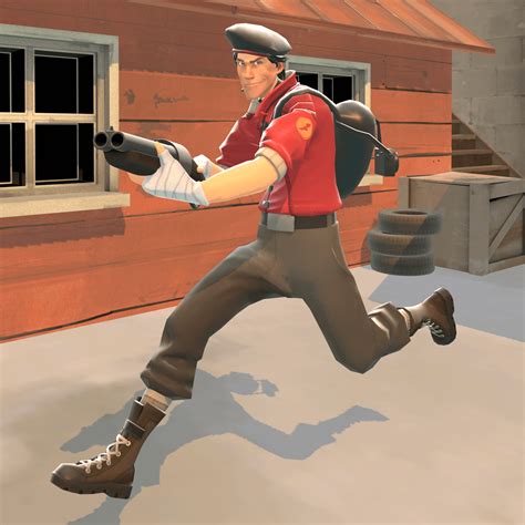 Made A Render Of My Scout Loadout What You Guys Think Rtf2