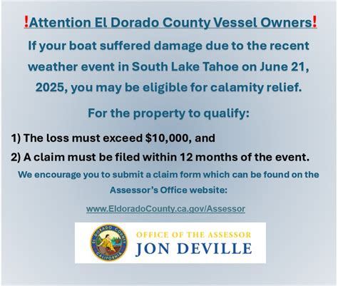 El Dorado County El Dorado County Assessors Office