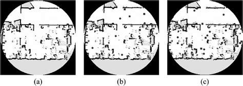 noisy submap generation by adding boundary and free space noise a