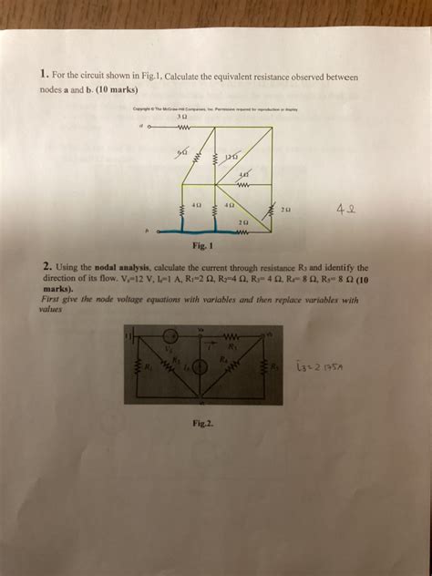solved using the nodal analysis calculate the current