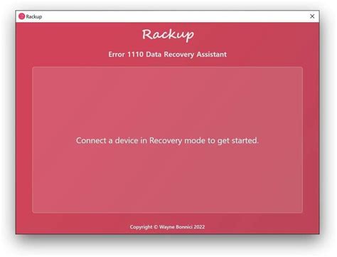 [free] fix error 1100 when restoring iphone windows tool