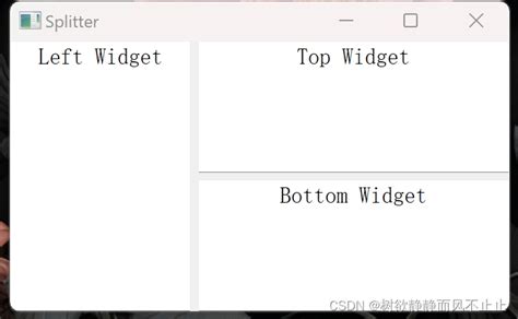 五、分割窗口qsplitter(qt5 Gui系列)qsplitter分割窗口 Csdn博客 五、分割窗口qsplitter(qt5 Gui系列)qsplitter分割窗口 Csdn博客