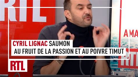 Cyril Lignac Saumon Au Fruit De La Passion Et Au Poivre Timut YouTube