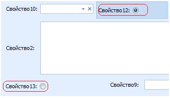 Радио кнопка :: Документация Docsvision 5