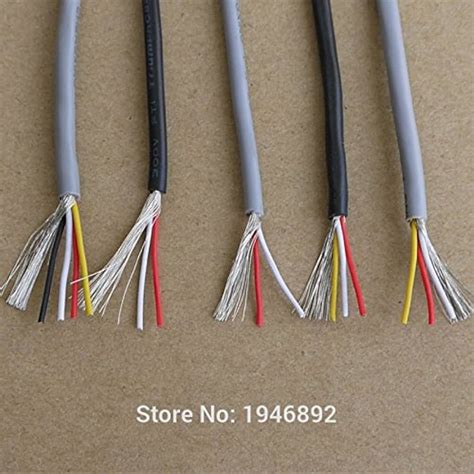 5m UL 2464 2C 3C 4C 24 26 28 AWG Multi Core PVC Jacket 50 OFF