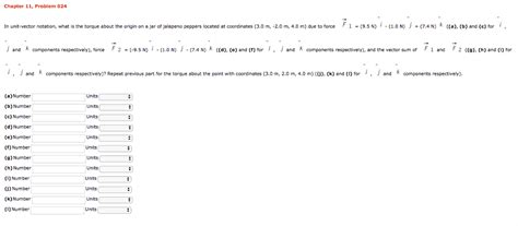Solved Chapter Problem In Unit Vector Notation What Chegg