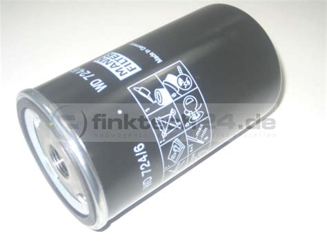 MANN Filter WD 724/6 für die Arbeitshydraulik hier online bestellen ...