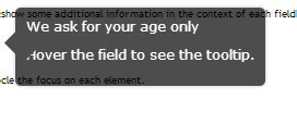 Html Using Jquery Ui Tooltip With Custom Arrow Causes Tooltip Issue