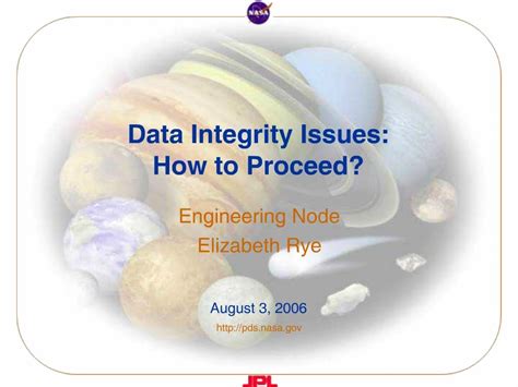 PPT Data Integrity Issues How To Proceed PowerPoint Presentation Free Download ID 396415