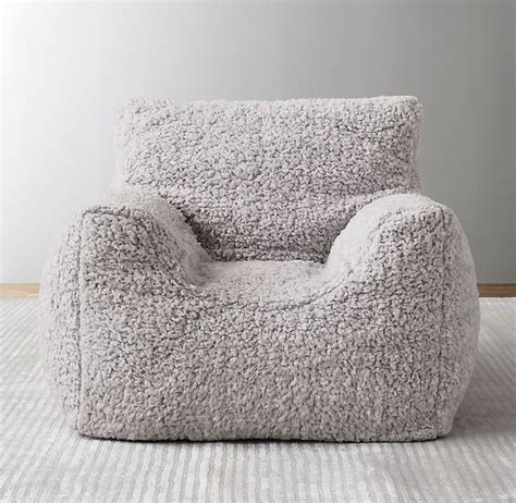 Sherpa Lounge Chair Cover Hailey Barry