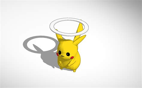3d Design Picachu Tinkercad