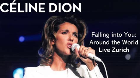 Céline Dion J irais où tu iras Live From Zurich YouTube