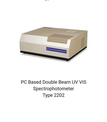 Systronicsdouble Beam Uvvis Spectrophotometer2202 200 1000 Nm At
